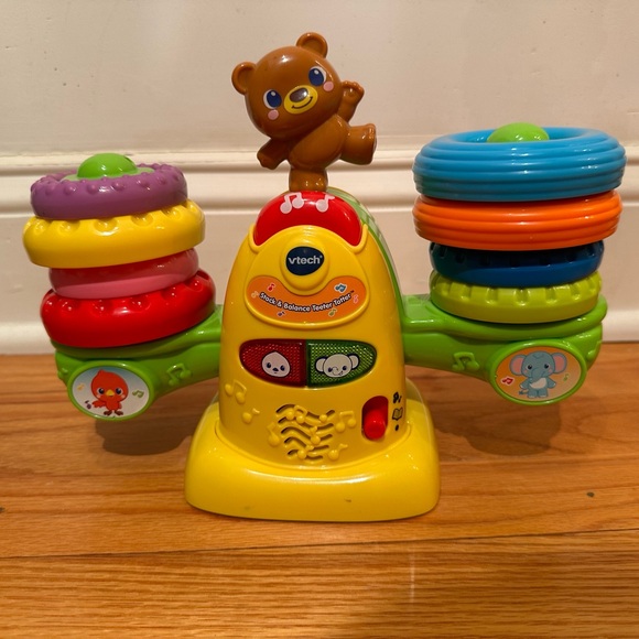 vtech | Toys | Vtech Stack And Balance Teeter Totter Great Teaching Toy ...